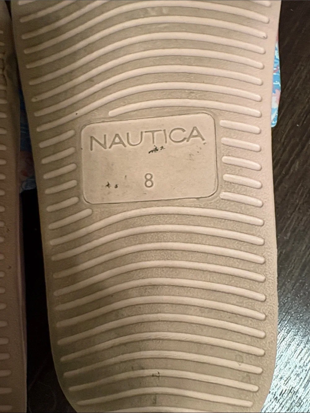 Nautica | Shoes | Nautica Pink Slides With Blue Flamingoprint Strap ...
